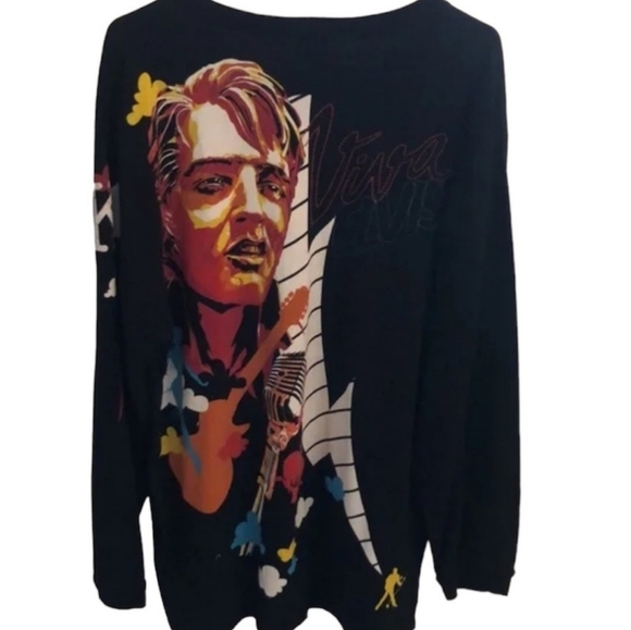 viva elvis | Tops | Elvis Sz Xlarge Black Tshirt | Poshmark